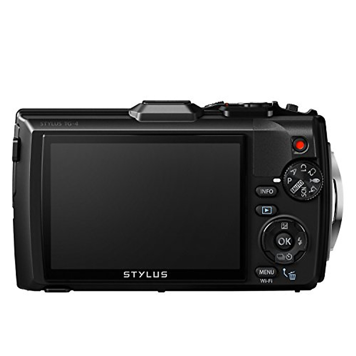 Olympus STYLUS Tough TG-4 16MP 1/2.3" BSI CMOS 4608 x 3456pixels Black - Cámara digital (Compact camera, 1/2.3", BSI CMOS, 4608 x 3456 pixels, 4608 x 3456, 3264 x 2448, 2048 x 1536, 640 x 480, 1:1, 3:2, 4:3, 16:9)