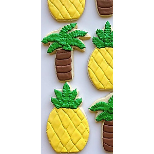 Palm Tree Cookie Cutter, 4.25" Made in USA by Ann Clark