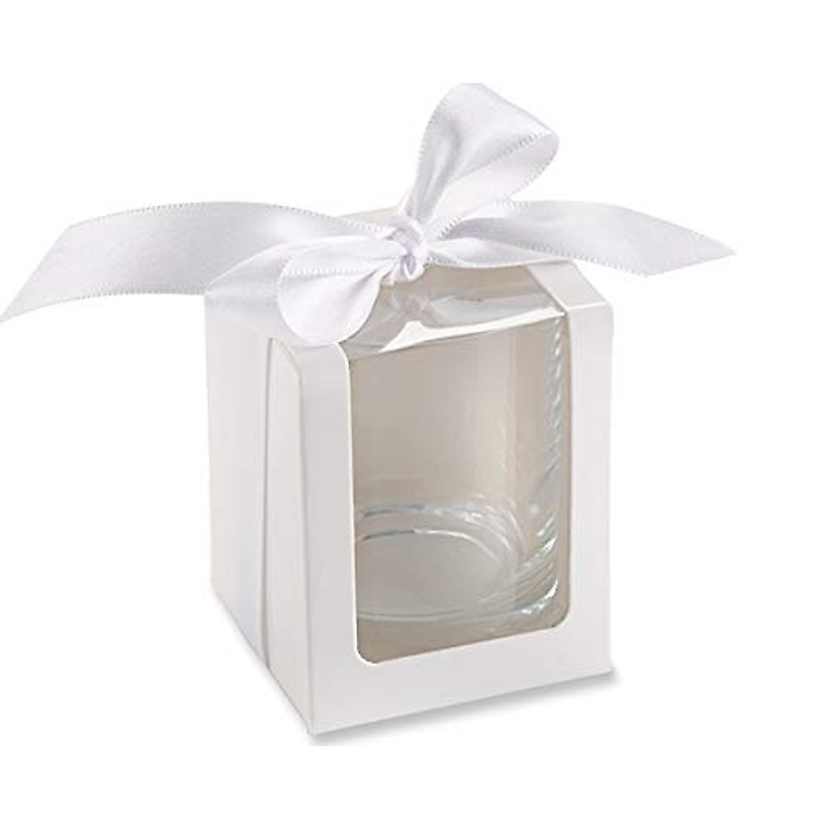 Kate Aspen Shot Glass White (Set of 12) Gift Box Set