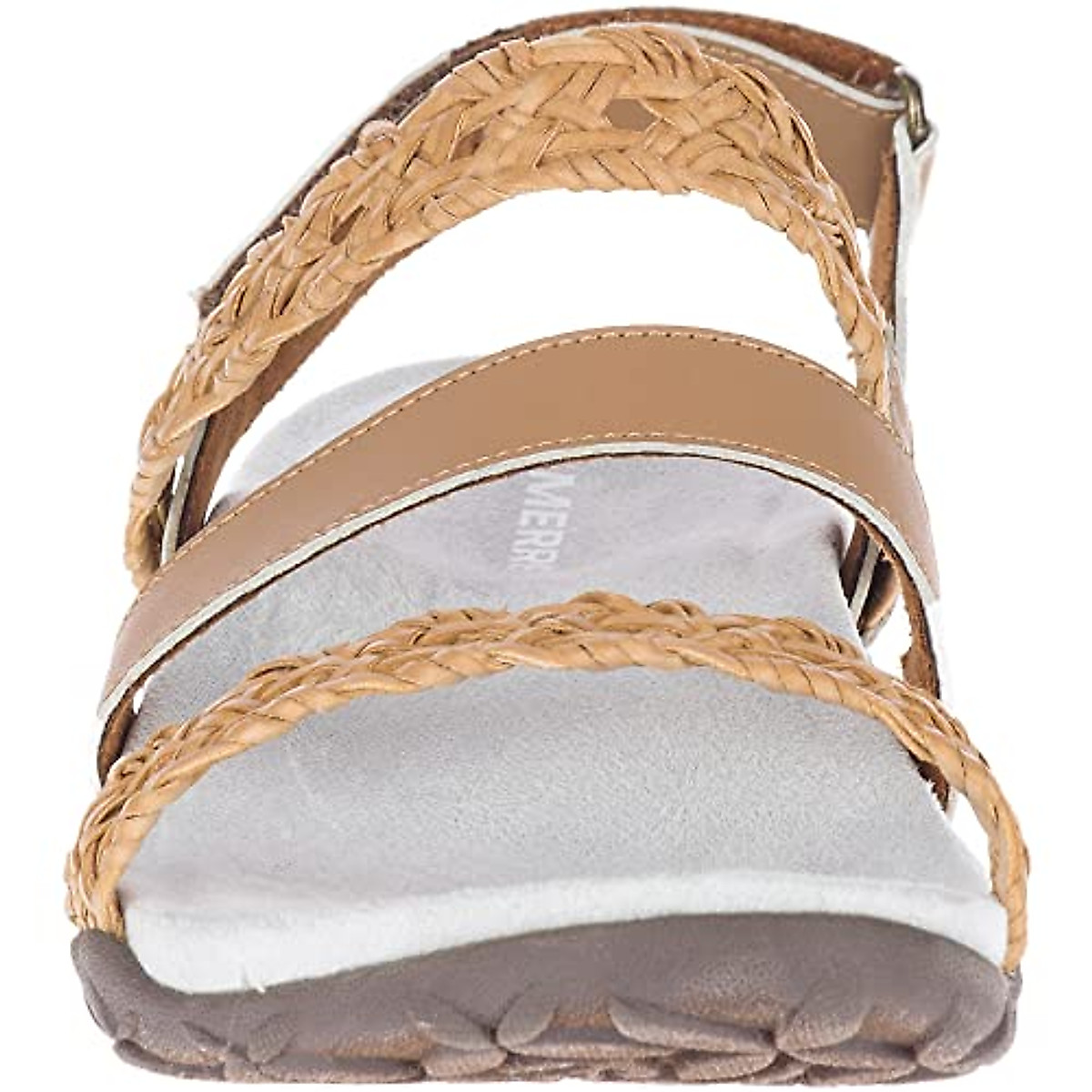 Merrell Women's Terran Braid Slingback Sandal, TAN, 10
