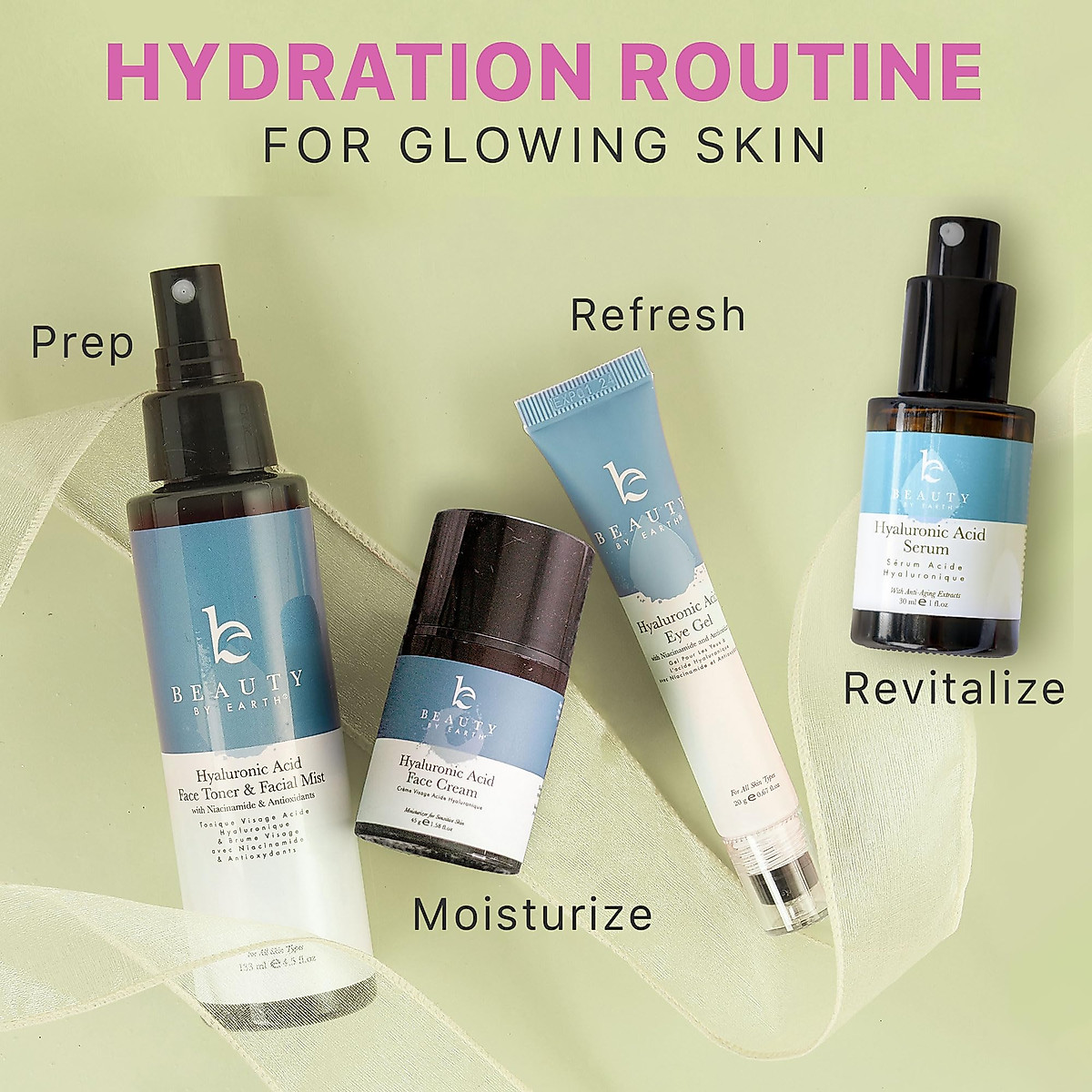 Hyaluronic Acid Night Cream - Best Face Cream for Aging Skin, Anti Aging Face Moisturizer, Wrinkle Cream for Face, Hyaluronic Acid Moisturizer Face Cream for Women, Hydrating Facial Moisturizer