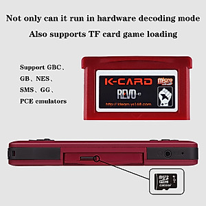 Daxceirry Retro Game K101 Plus Handheld 32 Bit Game Console Mini Video Game Player with 3 inch Screen Support for Official Cartridges Dual Core System (No TF Card Attached)