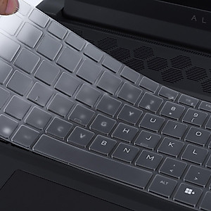 Keyboard Cover for 2022 New 14" Dell Alienware x14 R1 Gaming Laptop, Alienware x14 Keyboard Skin Protector - TPU