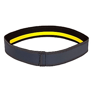 Halo Headband Sweatband Slim, 1", Charcoal