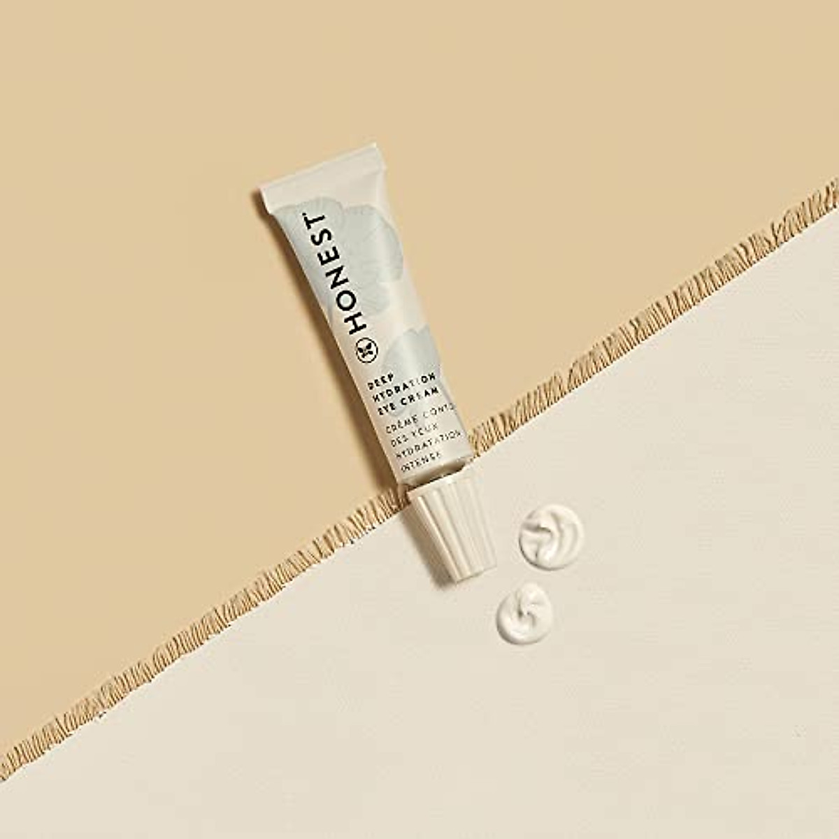 Honest Beauty Deep Hydration Eye Cream with Hyaluronic Acid + Chamomile & Calendula | EWG Certified + Dermatologist Tested + Hypoallergenic & Cruelty Free | 0.5 fl. oz.