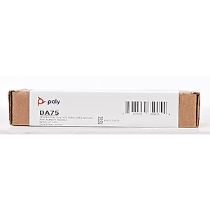 Poly DA75 USB-A/USB-C digital adapter - Works with Poly Call Center Quick Disconnect (QD) Headsets - Works with Avaya, Genesys,&Cisco call center platforms