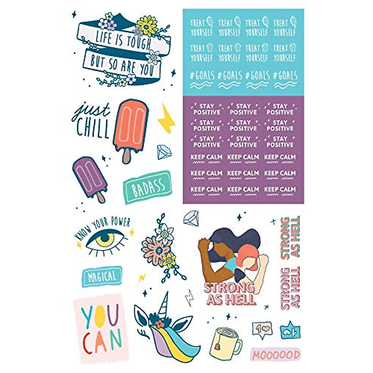 You Got This Planner Stickers: Set of 475+ Motivational Stickers Variety Pack to Ignite and Inspire
