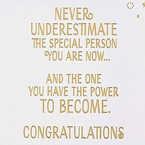 Hallmark Graduation Card (Never Underestimate)