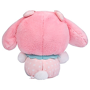JiYanTang Plush Toy 25cm Strawberry Cinnamoroll My Melody Plush Toy Cute Pochacco Pompompurin Dog Stuffed Animals Soft Doll Baby Girls Kids Toys Gifts MyMelody