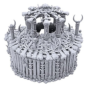 The Witch Temple by Printable Scenery, 3D Printed Tabletop RPG Scenery and Wargame Terrain 28mm Miniatures