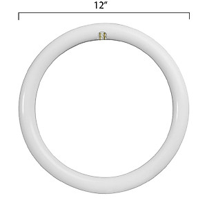 Feit Electric FC12/840/LED 32W Equivalent 20-Watt Non-Dimmable 2000 Lumen T9 4-pin G10Q Base Direct Replacement, 12" Diameter, 4100K (Cool White)