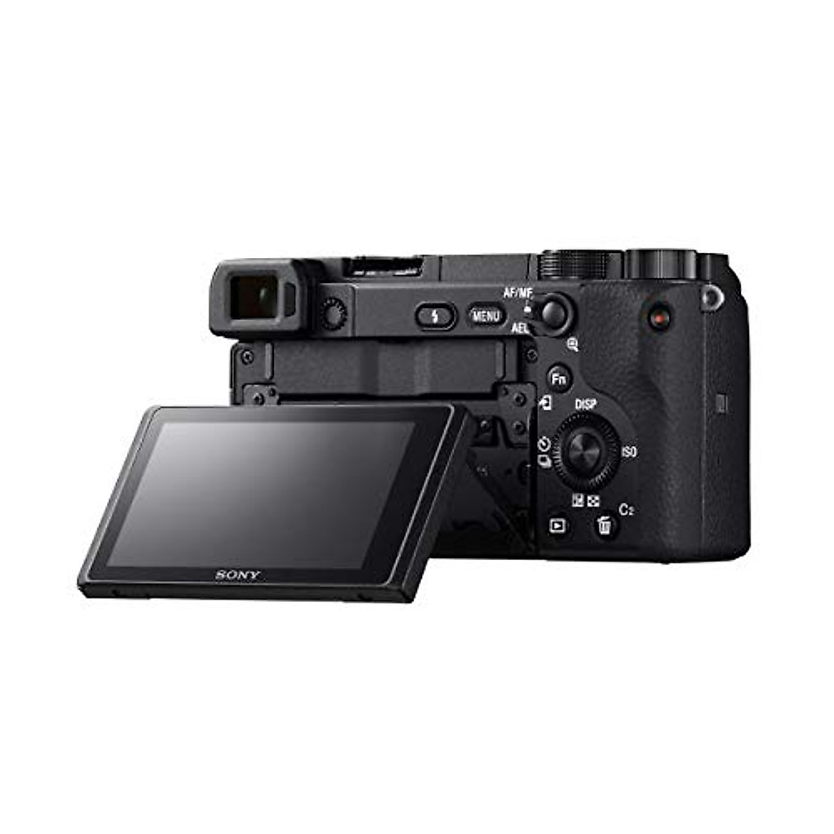 Sony Alpha a6400 Mirrorless Camera: Compact APS-C Interchangeable Lens Digital Camera with Real-Time Eye Auto Focus, 4K Video & Flip Up Touchscreen - E Mount Compatible Cameras - ILCE-6400/B Body