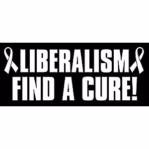GHaynes Distributing Magnet Liberalism Find a Cure Magnetic Magnet(Anti libtard pro Trump Conservative) 3 x 7 inch