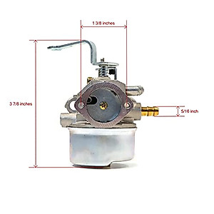 Carburetor Carb Replaces For Tecumseh 632689 640260 Fits HM100-159386R HM100-159400R Engine Aftermarket