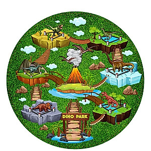 Dinosaur Pop Up Kids’ Play Tent by Toy To Enjoy Indoor & Outdoor, Boys & Girls Includes Remote Controlled Lights, Roar Sound Button & 6 Different Toys