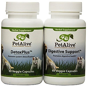 PetAlive Digestive Support and DetoxPlus ComboPack