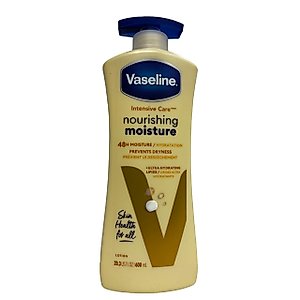 Vaseline Intensive Care Essential Healing Body Lotion, Moisturize Dry Skin, Proven Effective Healing Skin Care, Noticeably Healthier Looking Skin, 20.3 oz Pump Bottle