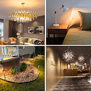 OLÉ Lighting G4 LED Bulbs 2.5W Warm White LED Bulb 2700K,200LM G4 LED Bulb 12V 360° Beam No Flicker Non-dimmable Energy Saving Lamp G4 Bulb (5 Packs)