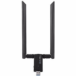 USB Adapter,MT7612 AC USB Dual Band 5G/2.4G Adapter Network Card Dongle Adapter Network Card