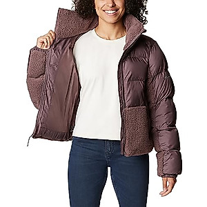 Columbia Women's Leadbetter Point Sherpa Hybrid, Basalt, Medium