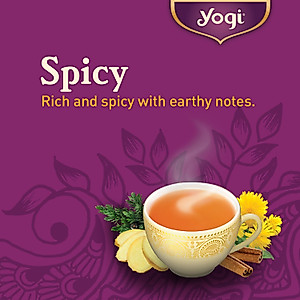 Yogi Tea DeTox Tea - 16 Tea Bags per Pack (4 Packs) - Organic Detox Tea for Digestive & Circulation Support - Includes Burdock, Dandelion, Ginger Root, Black Pepper, Cardamom & Juniper Berry