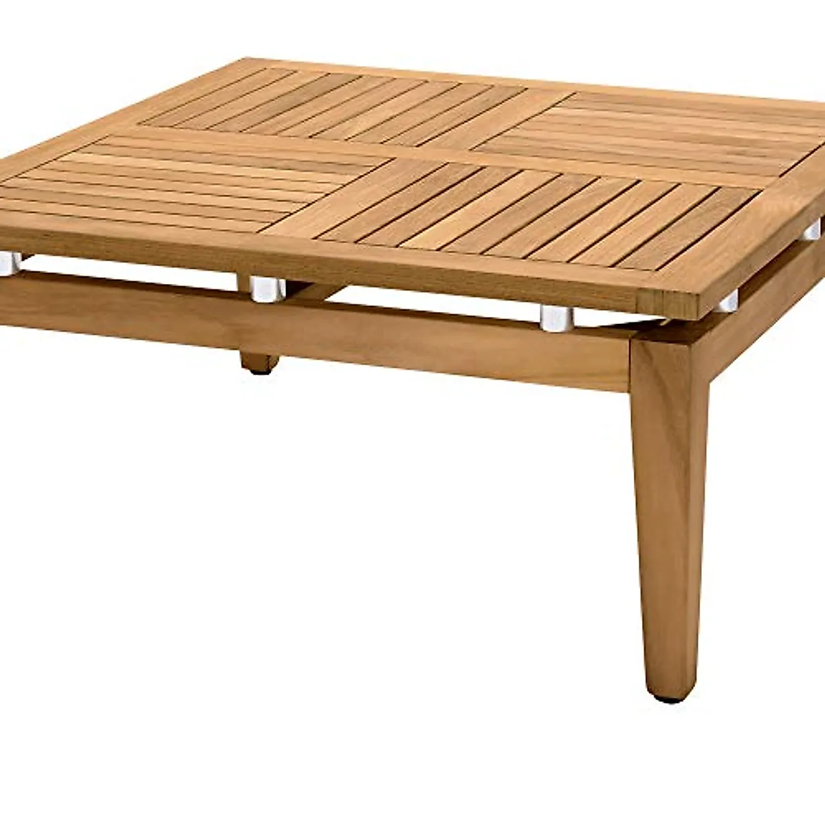 ARMEN LIVING LCARCOTK Arno Outdoor Square Teak Wood Coffee Table