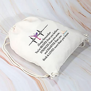 Ice Skating Gifts Skating Cosmetic Bag Figure Skating Gifts Makeup Bag Skate Lover Gift for Women Ice Skater Gifts Zipper Pouch Travel Bag Zipper Storage Organizer (Skating Drawstring Backpack Bag)