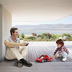 Rastar RC Car | 1/14 Scale Ferrari LaFerrari Radio Remote Control R/C Toy Car Model Vehicle for Boys Kids, Red