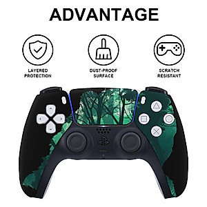 PlayStation 5 Digital edition version sticker protective cover, Revenge of The Wild ps5 controller protective shell (compatible with ps5 Digital edition)