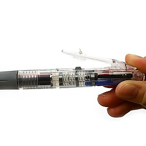 Zebra Sarasa 3 Color Gel Ink Multi Pen - 0.5 mm - Clear Body