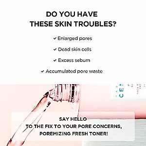 SKIN1004 Madagascar Centella Poremizing Clear Toner 7.1 fl.oz(210ml) | for Keratin Plug | for Sensitive Skin