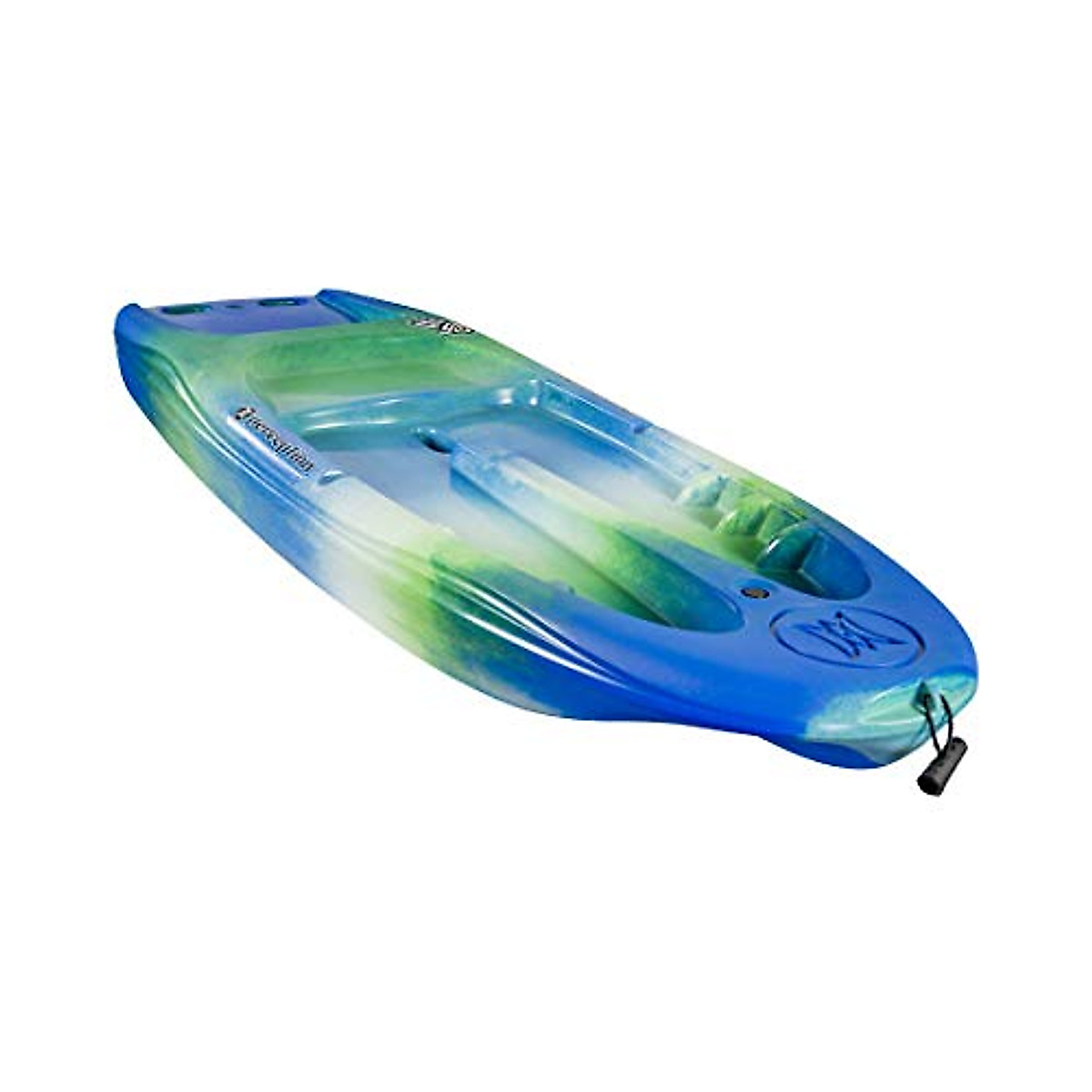 Perception Hi Five Kids Kayak - Sit on Top - Up to 120 lbs with Paddle - 6.6 ft - Déjà Vu