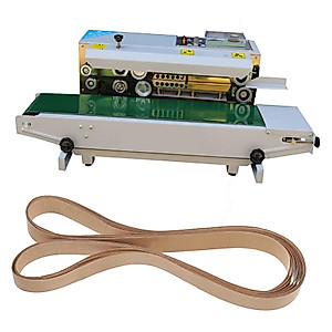 MOLUCKFU 25pcs Sealer Adhesive Tape Seal Tape Sealing Strip High Temperature Sealing Belt Seal Strip Insulation Sealing Machine Sealing Tape Continuous Band Heat Sealing