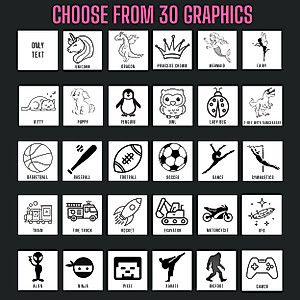 Personalized Water Bottle For Kids - Small 12oz BPA Free Custom Insulated Stainless Steel Bottle for School w/Name for Girl or Boy - w/Reusable Straw (Red/Blue)