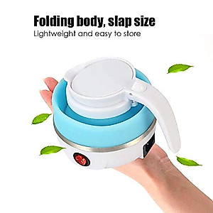 Travel Portable Foldable Electric Kettle Collapsible Water Boiler For Coffee Tea Fast Water Boiling 110V 600ML