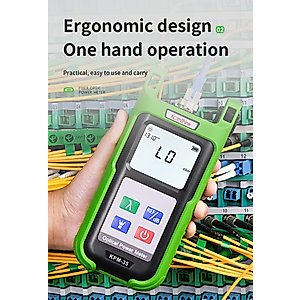 KomShine KPM-35 Optic Fiber Power Meter with Measurement Range -70~+10dBm, Self Calibration Function