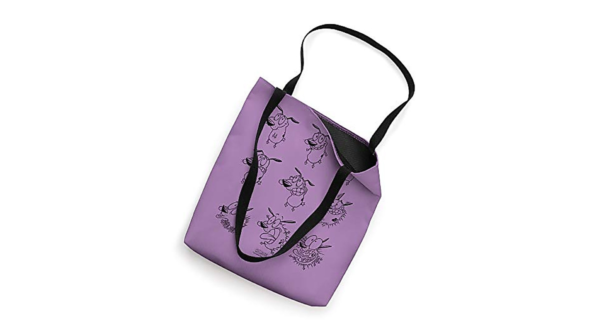 Courage the Cowardly Dog Tote Bag - Official Cartoon Merch