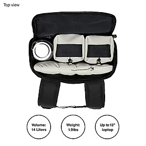 RAINS Trail Cargo Backpack (Black)