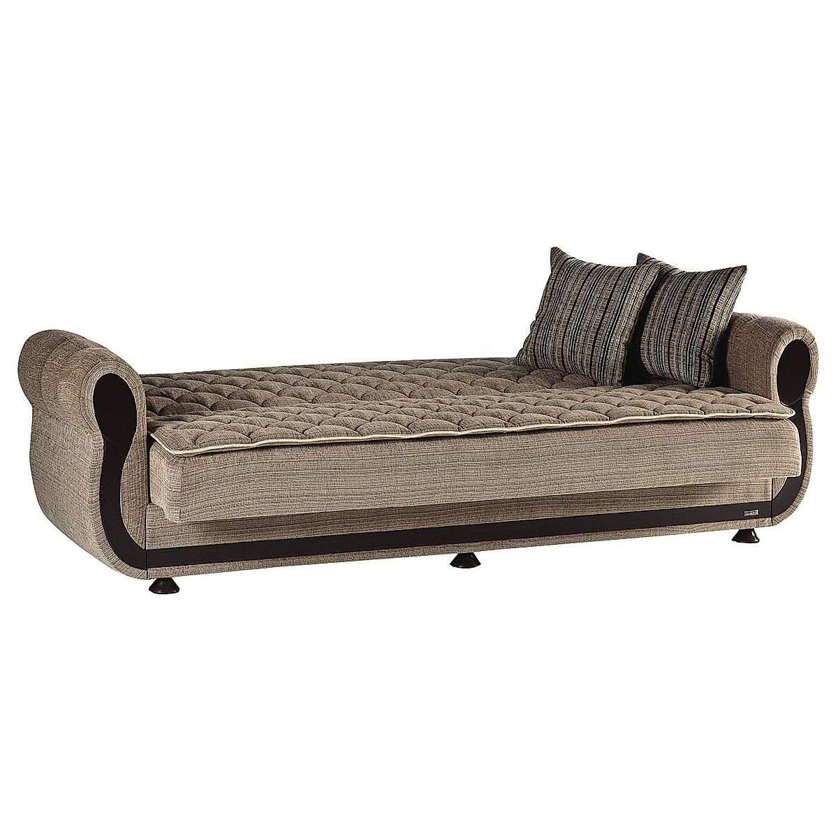 Istikbal Multifunctional Furniture Living Room Set Argos Collection (Zilkade Brown, Sofa)