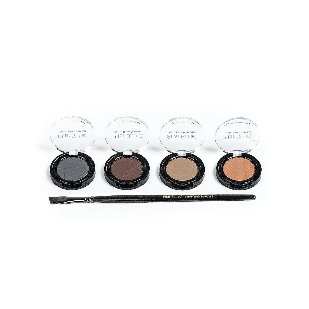 Pilar BLLaC Blonde to Brunette Better Brow Powder, Soft and Natural Eyebrow Powder For Women, Helps Enhance & Define For Naturally Looking Color All Day, Brow Makeup Powder, Easy To Apply & Remove