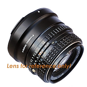 Fotasy Copper PK Lens to Cannon EOS RF Mount Adapter, K-mount EOS R Adapter, Adapter for Pentax K Mount Lense, Compatible with Canon EOS R Mirrorless Camera EOS R RP Ra R3 R5 R6 R7 R10