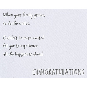 American Greetings Baby Shower Card (Smiles Grow)