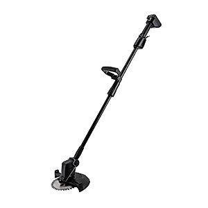 300W Cordless Grass Cutter, Electric Rechargeable Grass Trimmer with Brushless Motor, 6000Rpm No-Load Speed, 1500Mah Battery Powered Handheld Weed Wacker Edge String Trimmer for Garden Lawn Yard