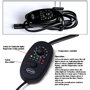 RXBFD Ceramic Electric Incense Burner - Timing Temperature Control Aromatherapy Furnace,Agarwood Essential Oil Burner,Home Porcelain,Balcony,Porch,Patio,Garden Essential