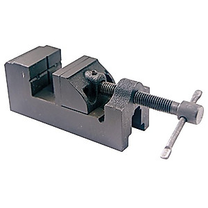 HHIP 3900-1730 Grooved Jaw Drill Press Vise, 1.5" Width x 1" Depth Jaw, 1.5" Jaw Opening (Pack of 1), Black