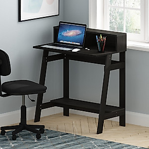 Furinno Simplistic a Frame Computer Desk, Espresso