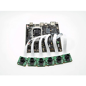 CS-TX2-XAVIER-nCAM-IMX462 for Jetson TX2 Devkit and Xavier, IMX462 MIPI CSI-2 2MP Star Light ISP Camera Module (1 cam YT1.0-4I)