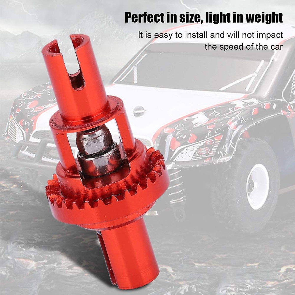 Dilwe Metal Ball Differential Fit for WLtoys 1/28 K989 K969 K979 K999 P929 P939 Remote Control Car RC Accessories