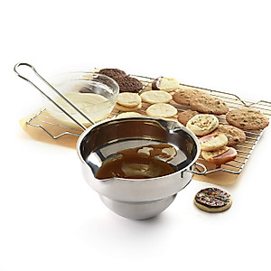 Norpro Universal Stainless Steel Double Boiler, 3-Quart, One Size, As Shown