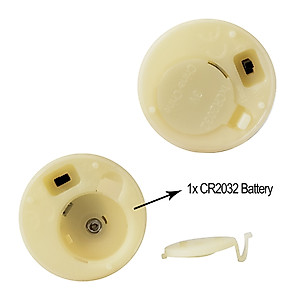 Flameless LED Battery Operated Votive Candles with Timer Flickering Plastic Votives Night Lights for Home Garden Wedding Party Christmas Halloween Decorations Pumpkin Light, Batteries Included, 6 Pack